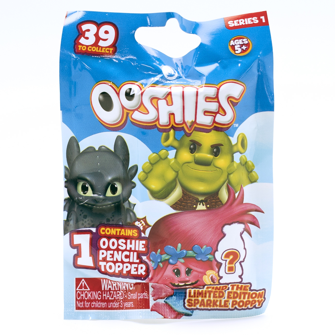 New Ooshies Dreamworks Series 1 Blind Bag Common Rare Limited