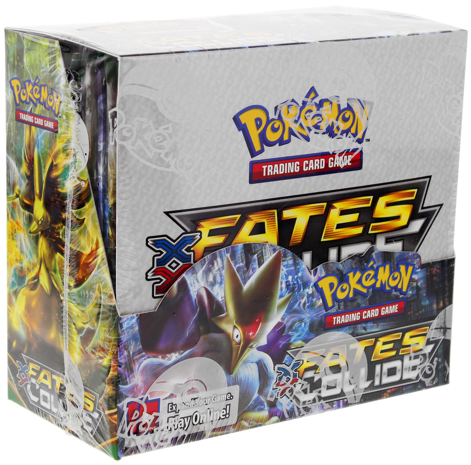 New Pokemon Tcg Xy Fates Collide Booster Box 36 Booster Packs Ebay